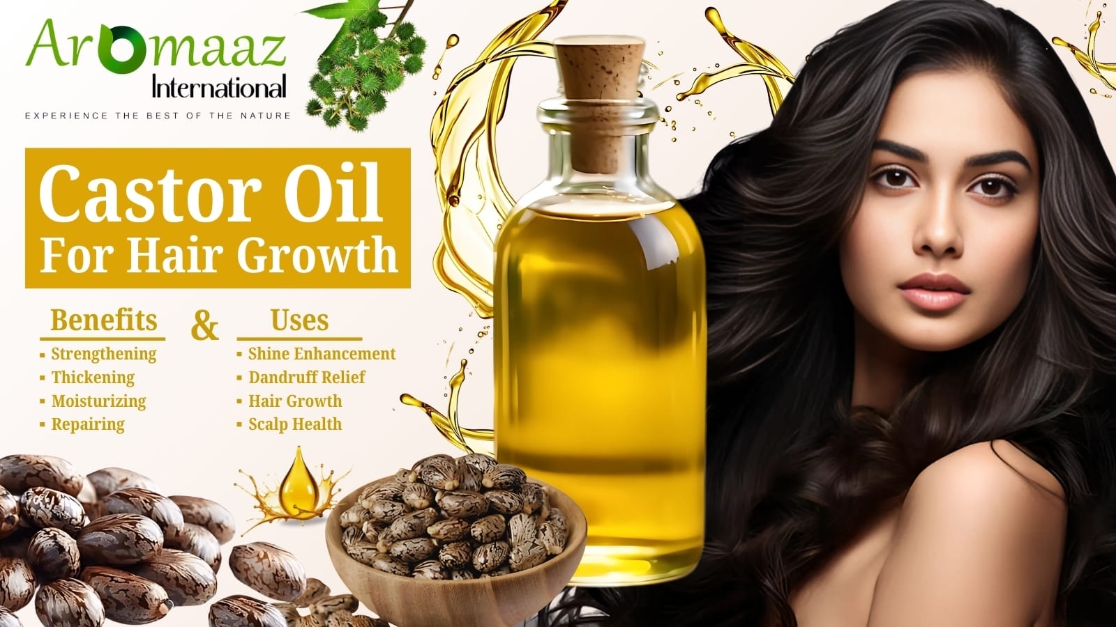 Castor Oil for Hair Growth: The Natural Way to Healthier Hair!