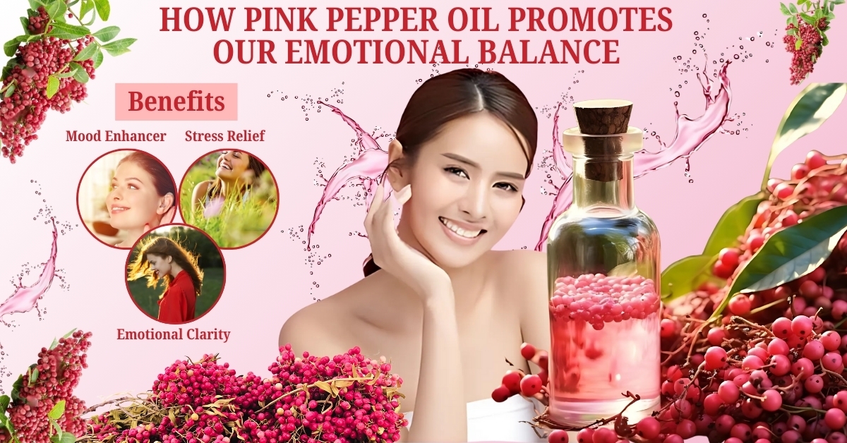 Pink Pepper Essential Oil for Mental & Emotional Balance