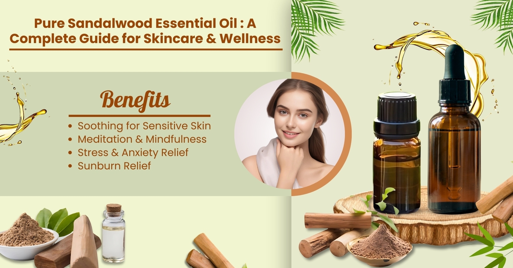 Pure Sandalwood Essential Oil: A Complete Guide for Skincare & Wellness ...